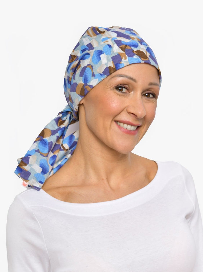Head Wraps for Cancer Patients | Cotton Bandana Beach