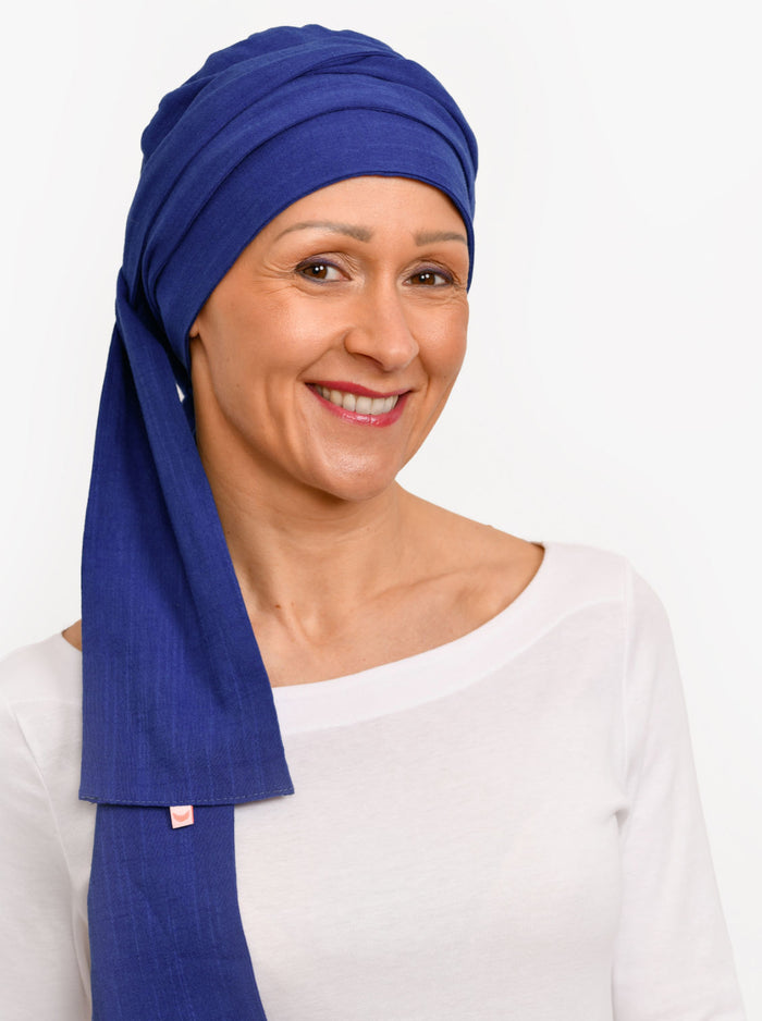 100% Cotton Chemo Scarf with endless Styling options