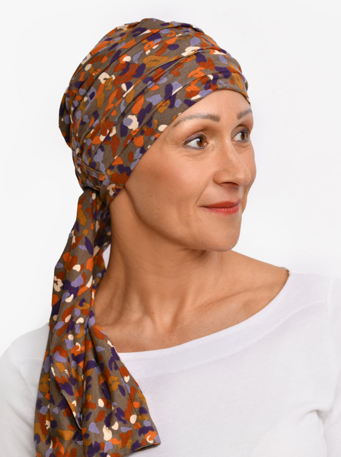 Chemo Scarf | Fashion & comfort | Pre-tied, soft and so easy