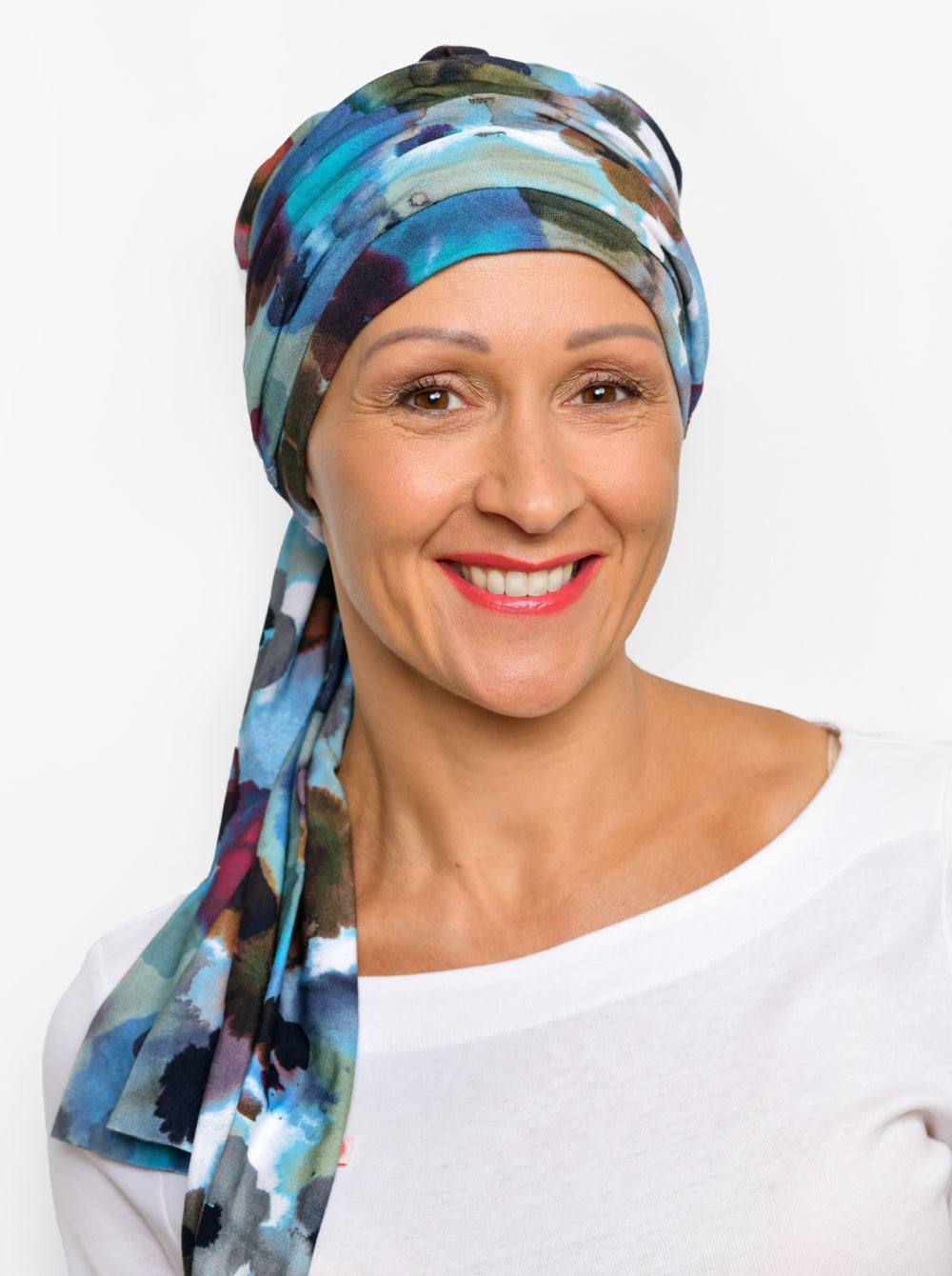 Chemo Scarf Liz Jade | Soft, Floral & Stylish