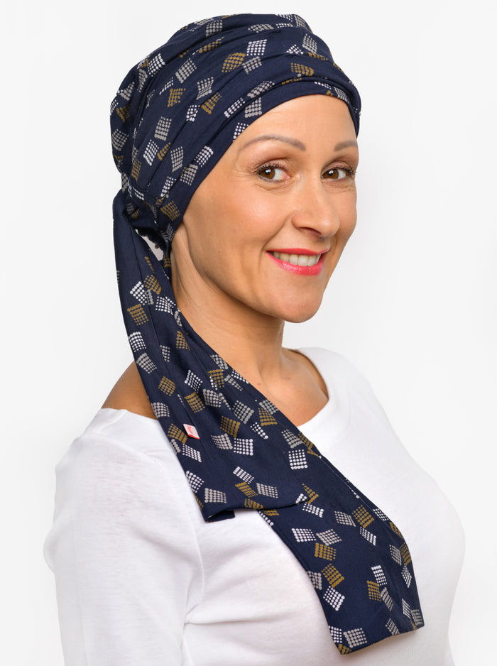 West chemo scarf – Soft, light & redness-neutralizing